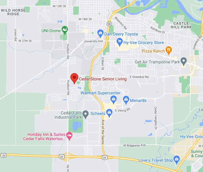 Home | CedarStone Senior Living in Cedar Falls, Iowa